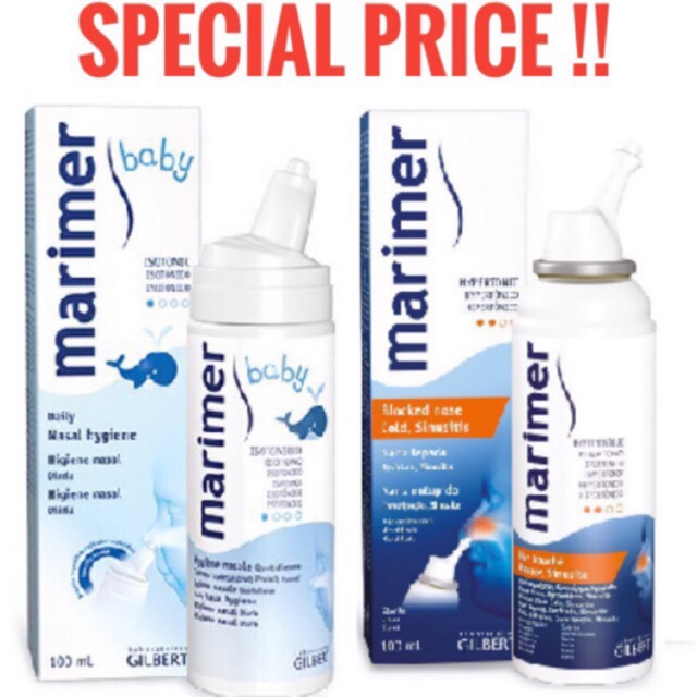 Marimer Hypertonic / Marimer Baby 100 ml | Shopee Thailand