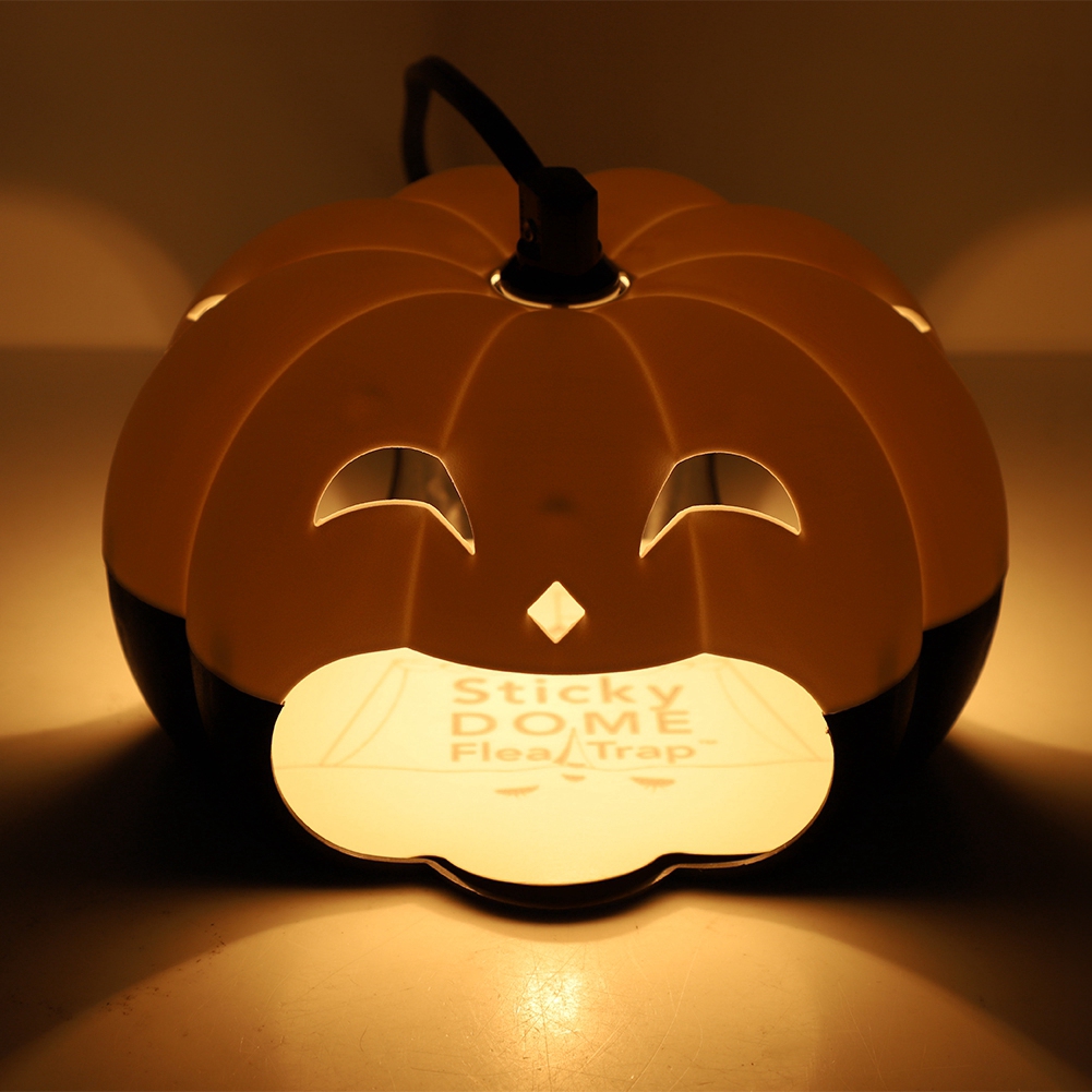 Pumpkin Home Flea Shaped Insect Ant Catcher Killer Lamp Cockroach Trap ...