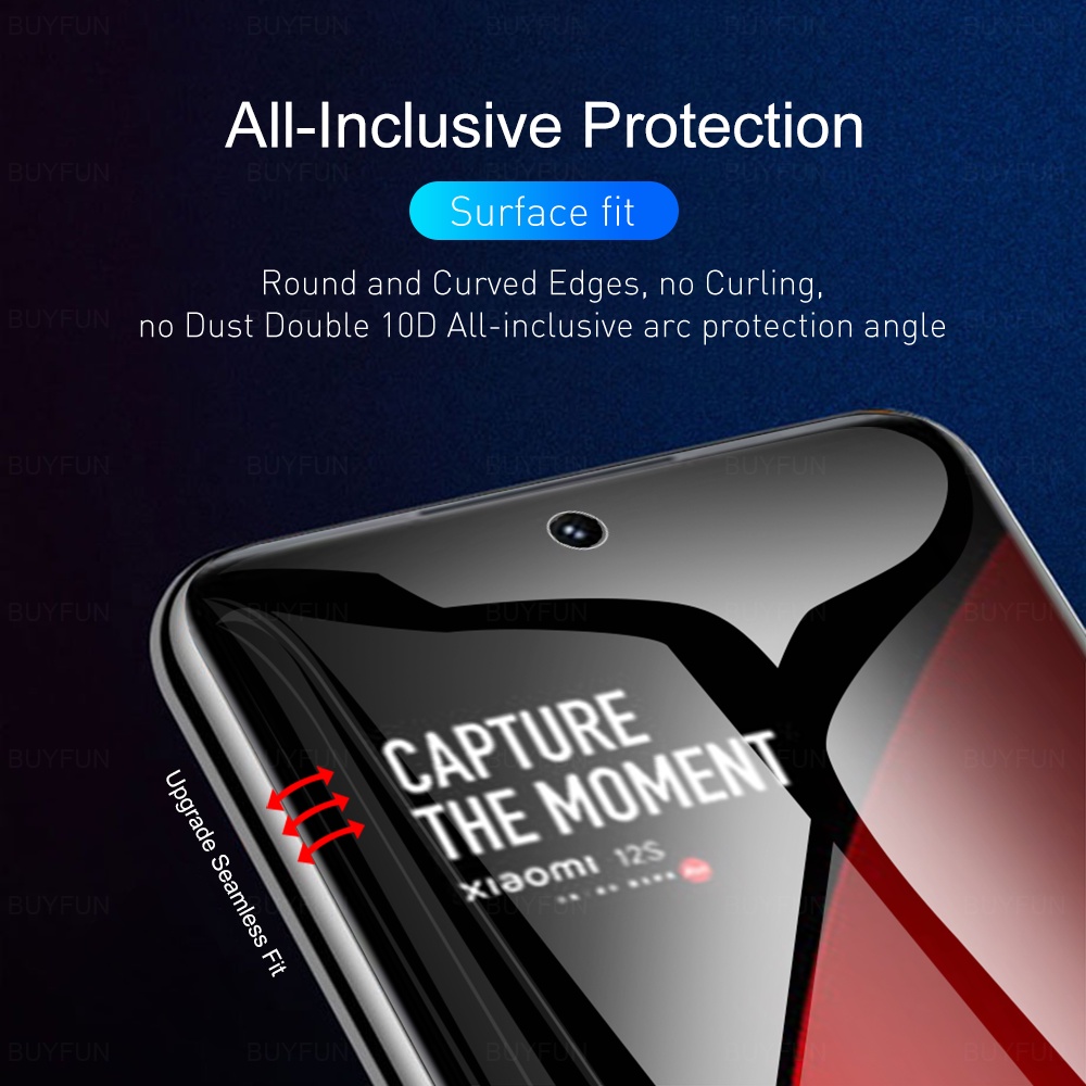 ฟิล์มไฮโดรเจลกันรอยหน้าจอ HD ไม่ใช่กระจก สําหรับ Xiaomi 12S Ultra 12 Pro 12X 12spro 12lite Mi 11 ...