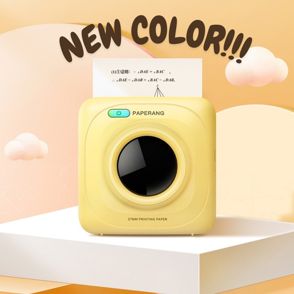 Paperang Peripage เครื่องปริ้นพกพา Paperang P1 เครื่องปริ้นสติกเกอร์ ...