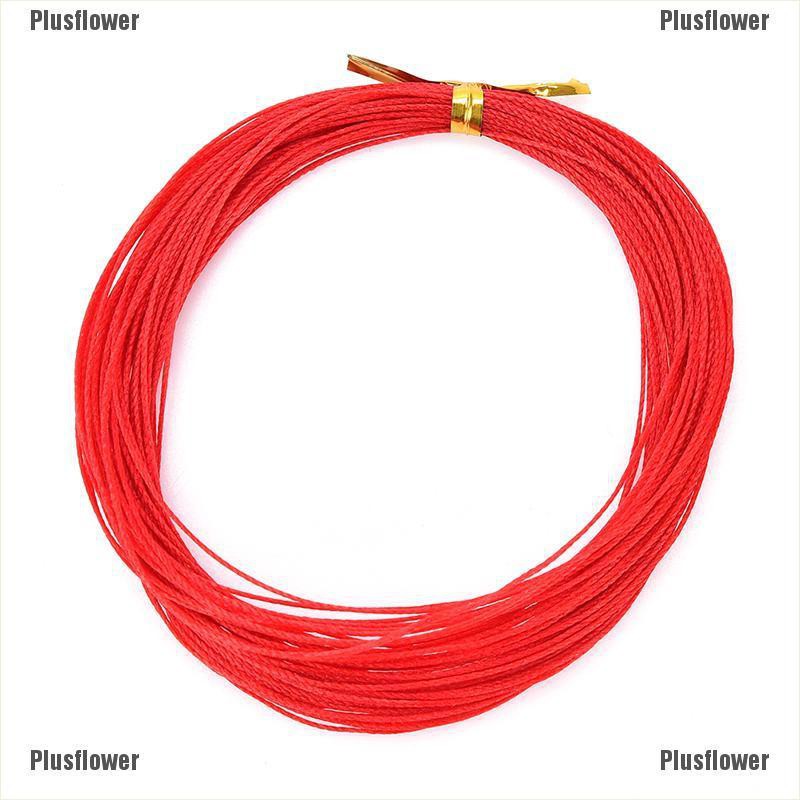 Plusflower 7M red fishing line for explosion hook tied braided fishing ...