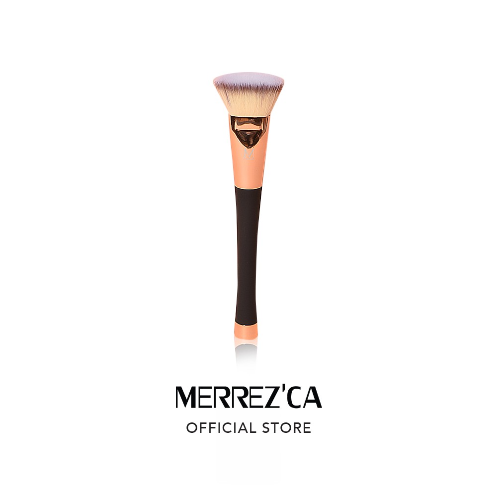MERREZCA PRO FLAT MAKE UP BRUSH เมอร์เรซกา โปร เมคอัพ บรัช เครื่องสำอาง ...