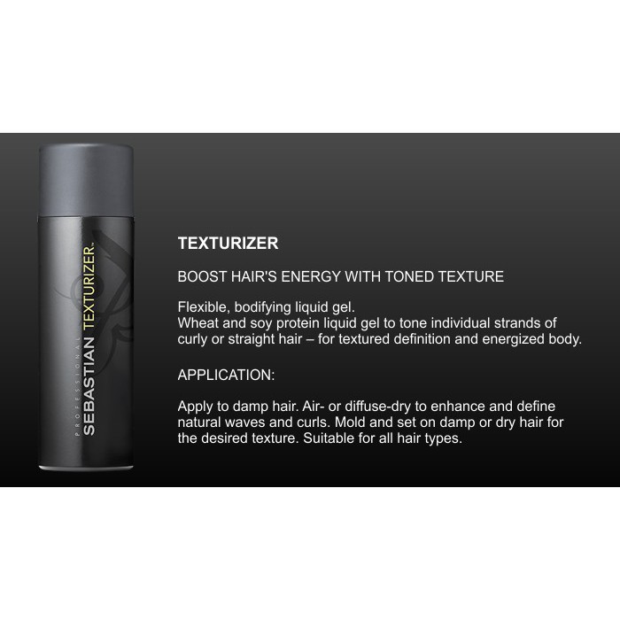 ส่งทุกวัน Sebastian Texturizer Bodifying Hair Gel ผลิตภัณฑ์จัดแต่งทรงผม ...