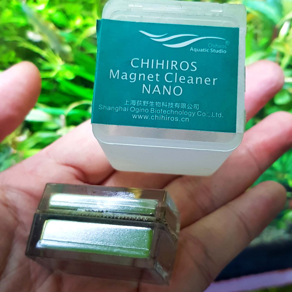 Chihiros magnet Cleaner NaNo แม่เหล็กแรงสูงสำหรับขัดตู้ปลา ที่มีความหนา ...
