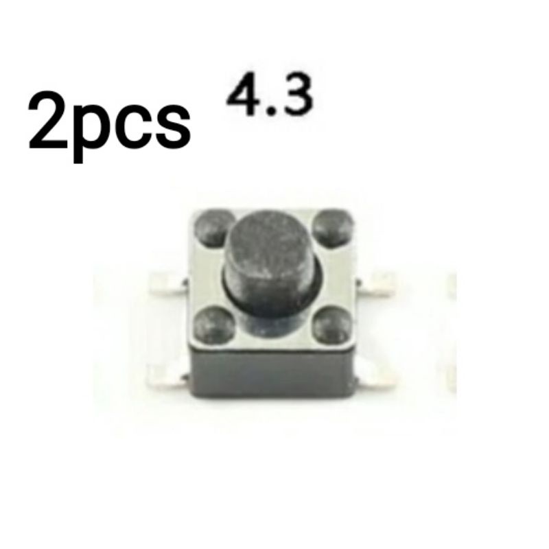 ไมโครสวิชต์ SMD-4 4.54.554.54.54.3 Micro Switch สวิชต์กดติด-ปล่อยดับ ...