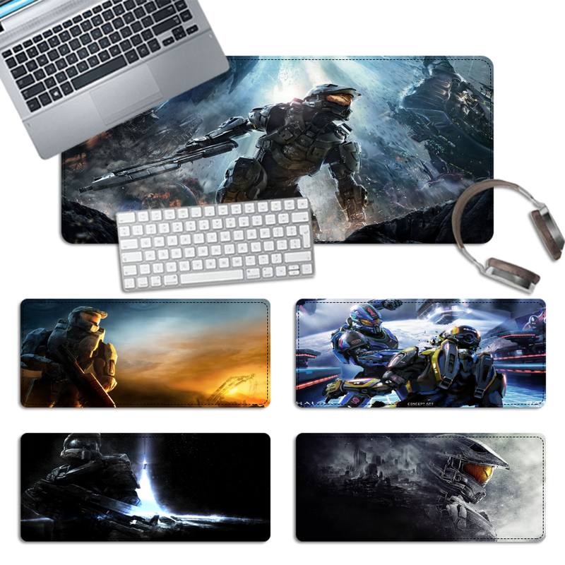 แผ่นรองเมาส์ Personalized Halo Mouse Pad PC Laptop Gamer Mousepad Anime ...