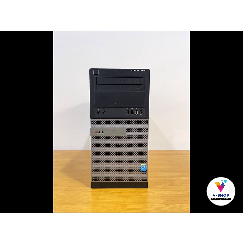 DELL Optiplex 3020 MT Core i5 Ram 8 GB. SSD 120 GB. HDD 250 GB. (หน้าจอ ...