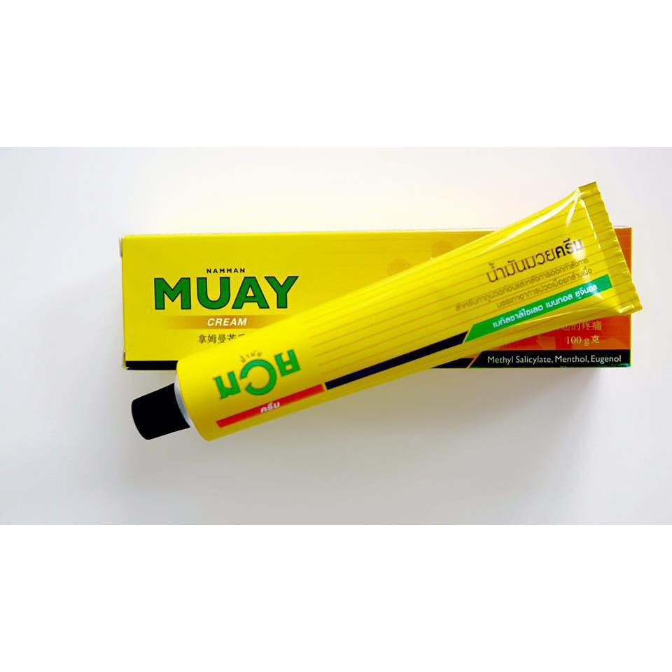 Namman Muay Cream 100g. - น้ำมันมวย ครีม บรรเทาปวดเมื่อย 100 กรัม ...
