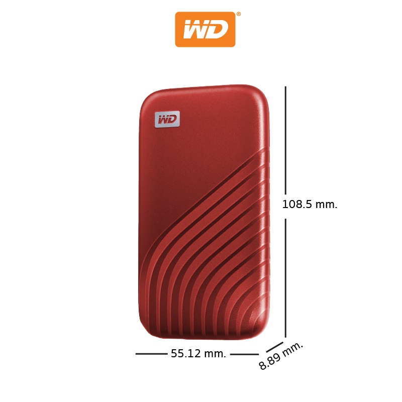 Western Digital SSD 1 TB External Harddisk USB 3.2 Gen-2 รับประกัน 5 ปี ...