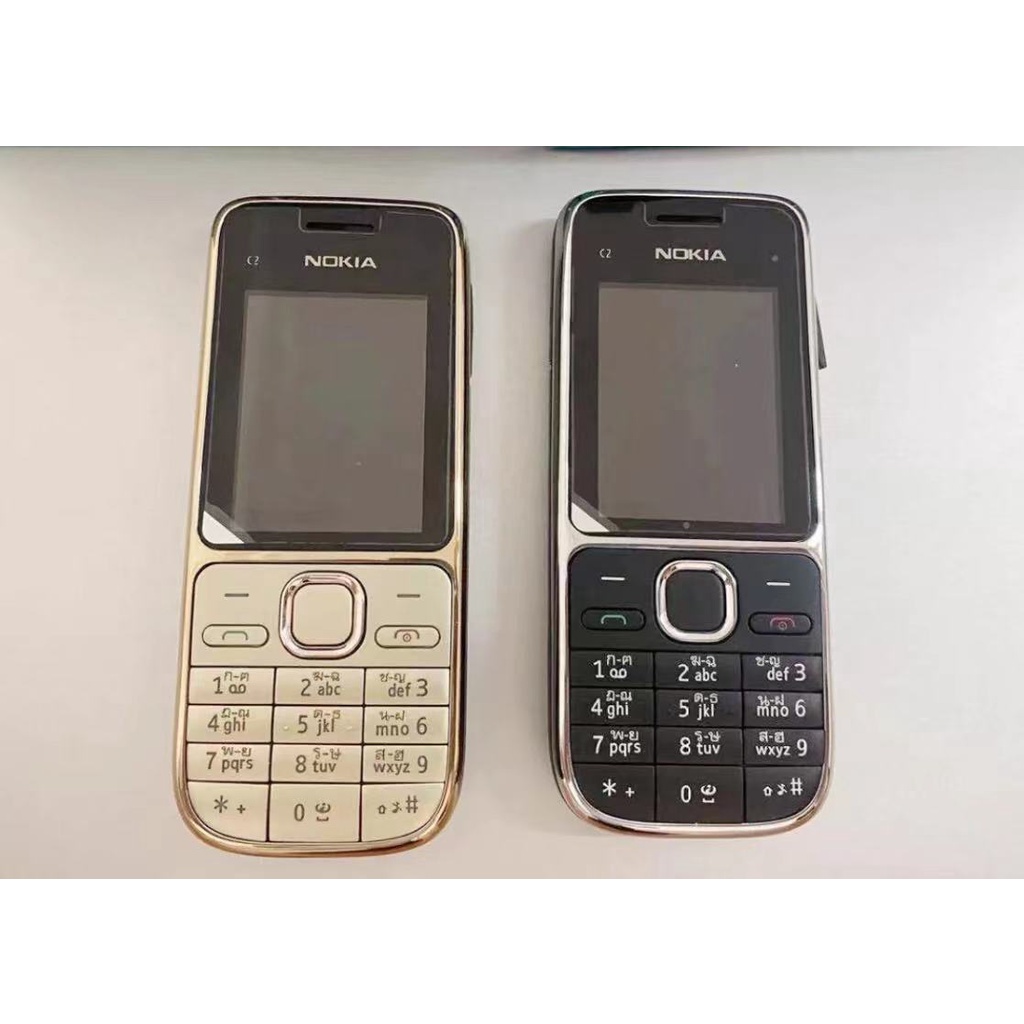 Nokia C2-01 (โนเกีย C2-01) มือถือปุ่มกด รองรับทุกค่ายซิม 4G ปุ่มกดไทย ...