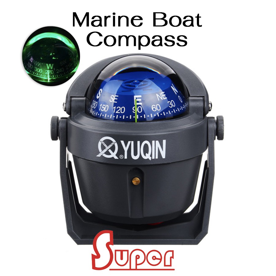 Super เข็มทิศเดินทาง เข็มทิศ เข็มทิศเรือ Marine Boat Adjustable ...