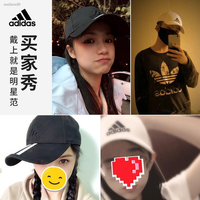 Adidas hat female new spring and summer baseball cap men s hat หมวกหล่อ ...