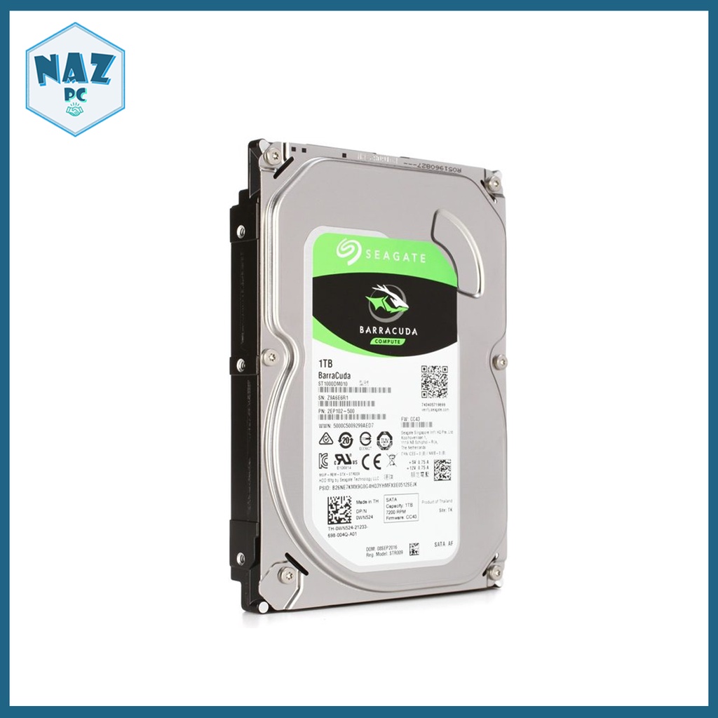 Hard disk SEAGATE BARRACUDA 1TB SATA3 (ST1000DM010) - nextstepcomputersm74 - ThaiPick