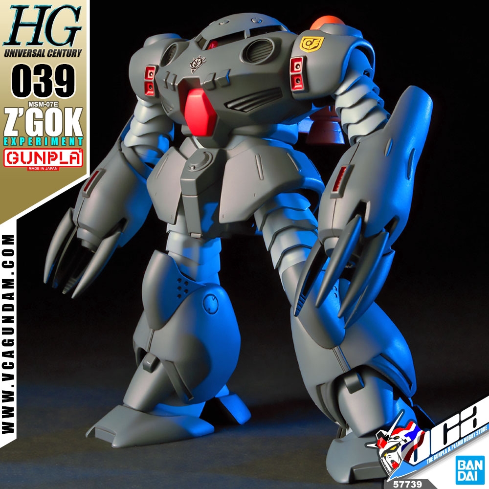 BANDAI GUNPLA HIGH GRADE HG 1/144 MSM-07E Z'GOK EXPERIMENT โมเดล กัน ...