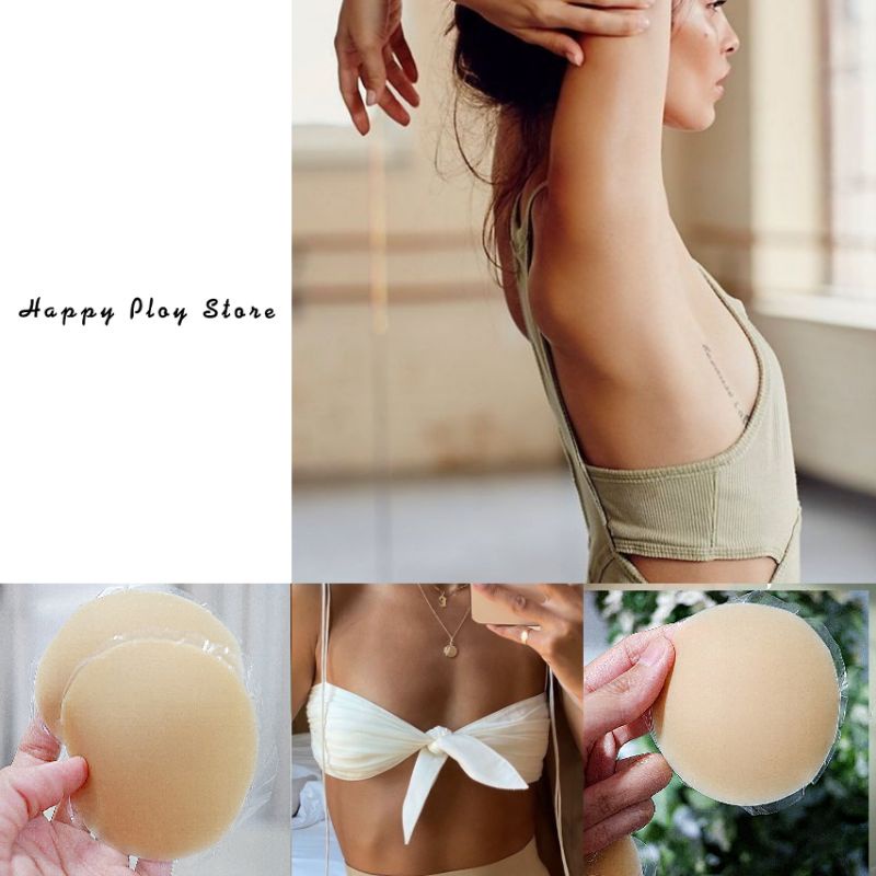 ซิลิโคนปิดจุกมีกาว (ปิดสีจุกนม 100) Nipple Cover Happy Ploy Store - happyploystore - ThaiPick
