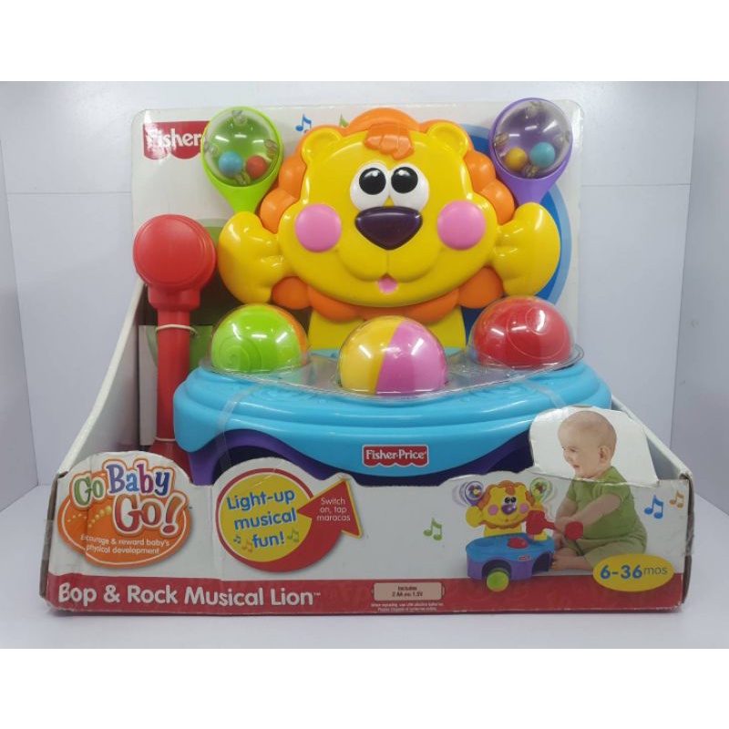Fisher-Price Go Baby Go Bop Rock Musical Lion มือ 1 - _sell_everything_ - ThaiPick