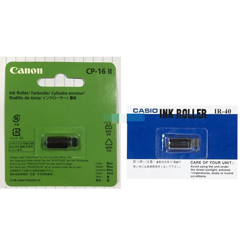 ผ้าหมึกเครื่องคิดเลขพิมพ์กระดาษ Casio รุ่น IR-40 และ Canon รุ่น CP-16 ...