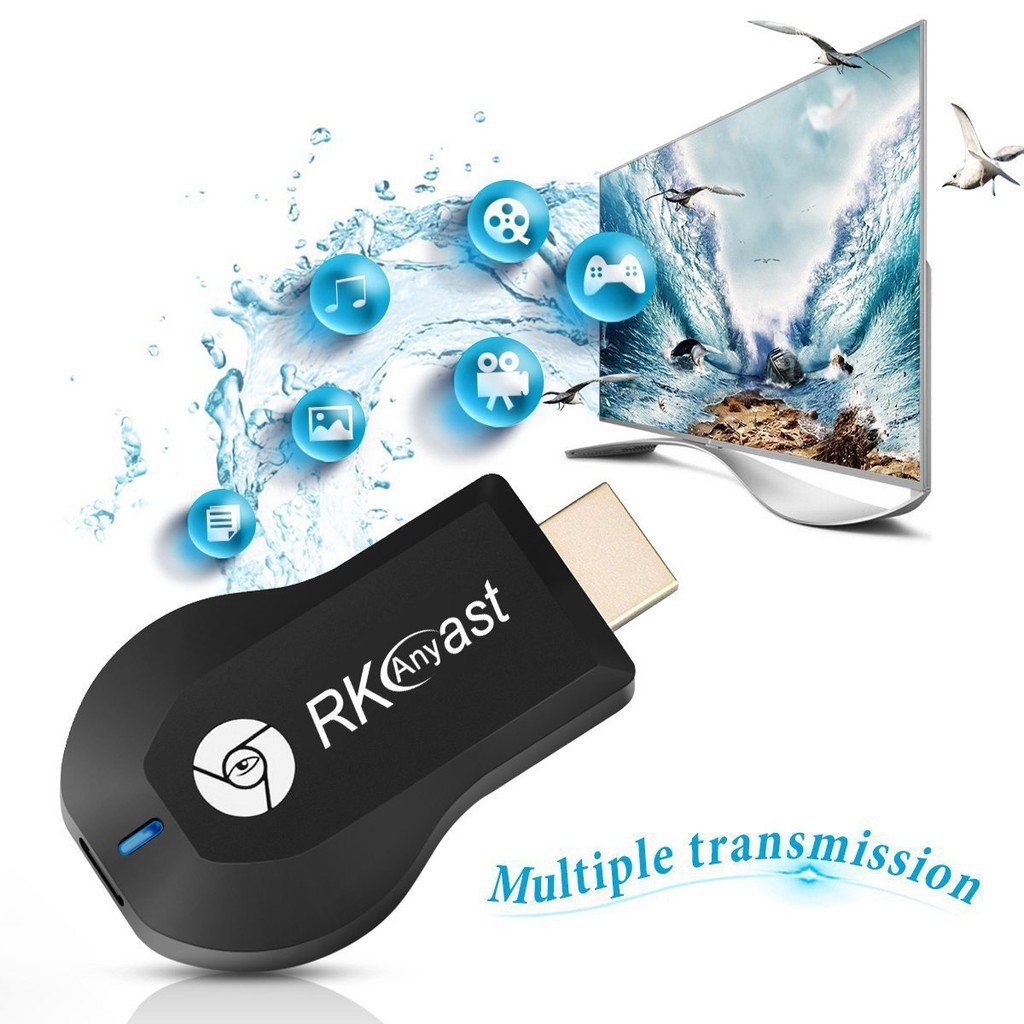 ﺴRK Anycast M9 HD Wireless Display Dongle AirPlay DLNA Miracast เชื่อม ...