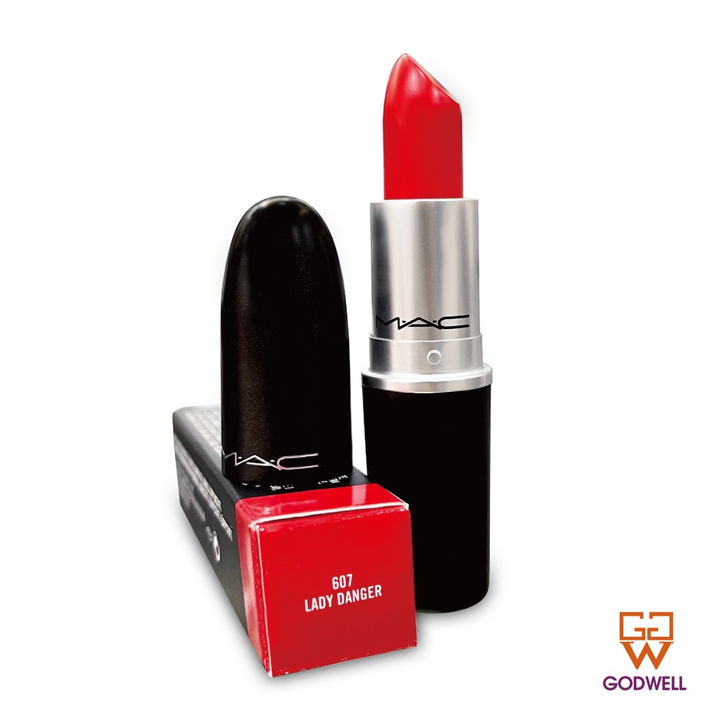 MAC - Matte Lipstick 3g (602 Chili/603 Diva/607 Lady Danger/612 Russian ...