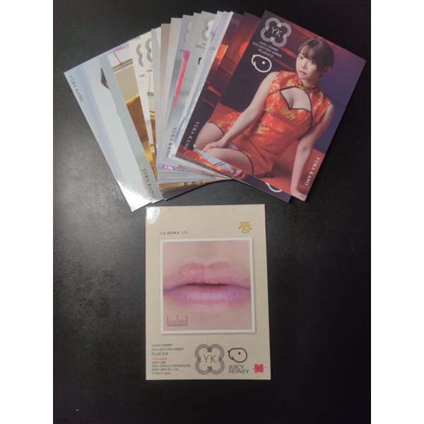 Juicy honey cards plus 10 เบสการ์ดครบ 1. moe Amatauka2. Mayuki ito3. yura kano 4. akari neo ...