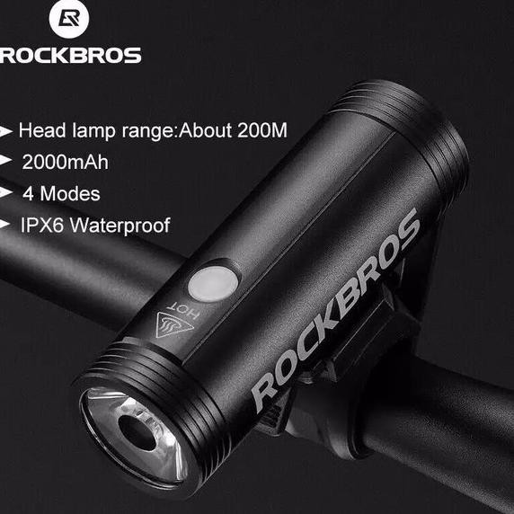 Rockbros R1-400 ไฟหน้าจักรยาน Limited | Shopee Thailand