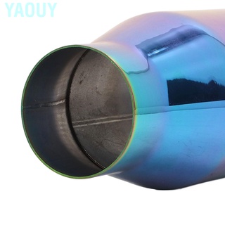 Yaouy Car Exhaust Tip 60mm Inlet 89mm Outlet Stainless Steel Universal ...