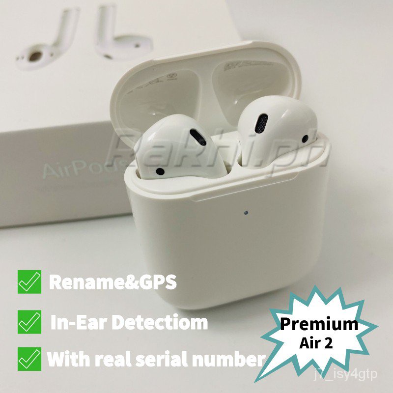 【PREMIUM】Air 2 With logo Rename Popup Function Wireless Charging GPS In ...