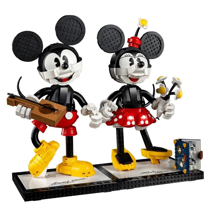 LEGO Disney Mickey Mouse Minnie Mouse Buildable Characters 43179 ...