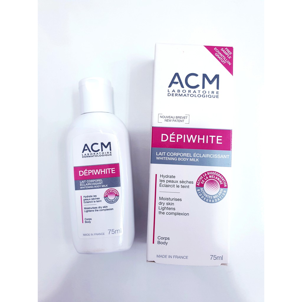 (ค่าส่ง 0 บาท) ครีมบำรุงผิวกาย ให้ขาวใส ACM Depiwhite Whitening Body ...
