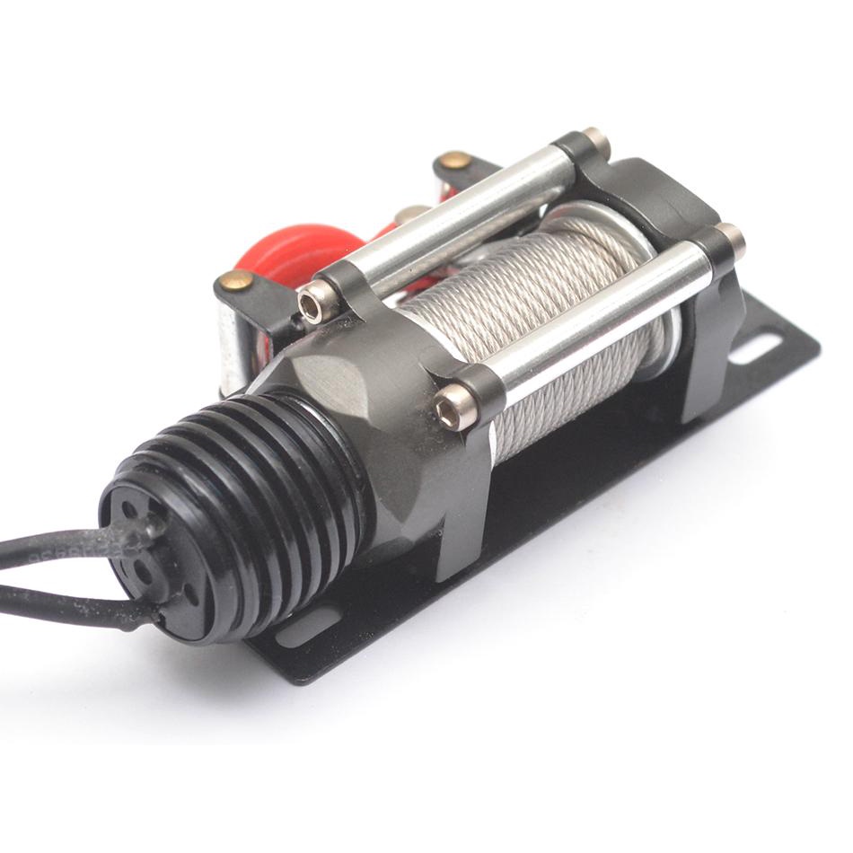 วินซ์ BRQ90229GM : Boom Racing Aluminum Winch for 1/10 Rock Crawler Gun ...