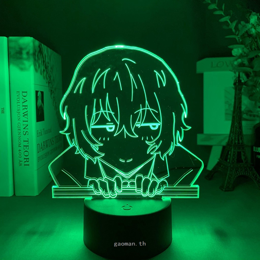 Bungo Stray Osamu Dazai Lamp For Room Decor Friend Birthday Gift Gadget ...