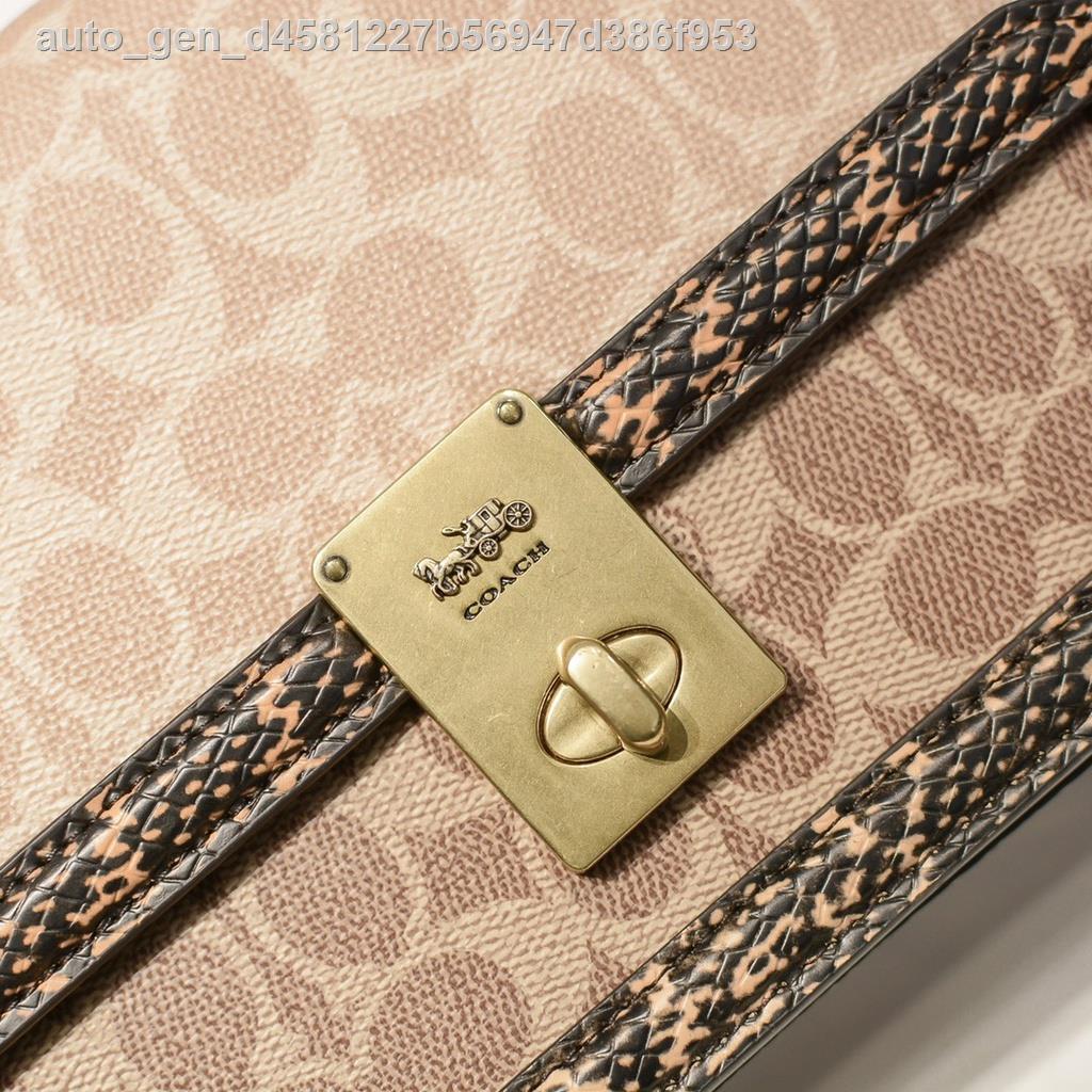CoachWomens Small Square Shoulder Bag With Chain Strap - tnt9lluwof ...