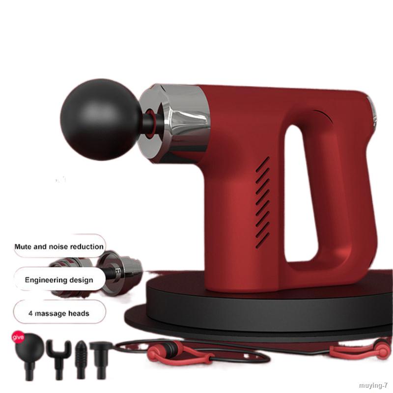 Mini Massage Gun Pocket Electric Massager Deep Muscle Vibration Relief ...