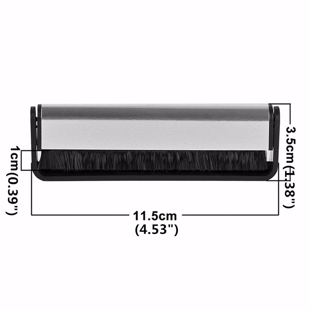 ⊕♞Anti-static Vinyl Record Cleaning Brush Audio Stylus Dust Remover ...