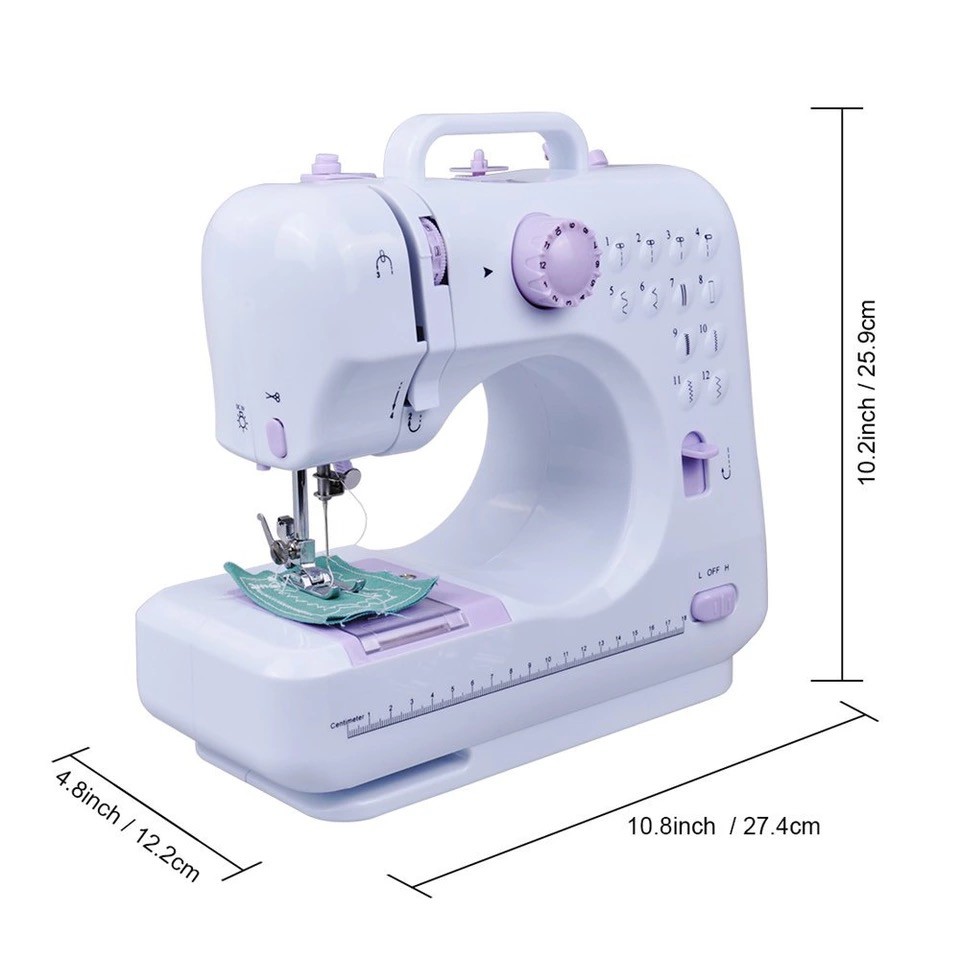 Sewing Machine FHSM 505A Pro Upgraded 12 Sewing Portable Mini Sewing ...