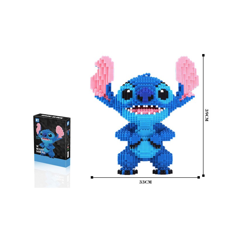 ของเล่น:4000cs+ Magic Blocks Winnie Bear Stitch Angle Figure Dumbo Big ...