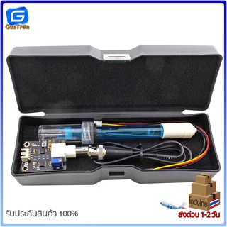 PH Sensor arduino Analog pH Meter เซ็นเซอร์วัดค่า PH ของน้ำ | Shopee ...