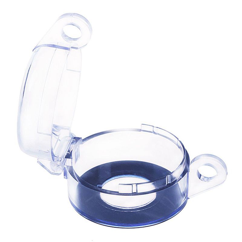 Clear 22mm Protective Cover Guard Case for Round Push Button Switch ...