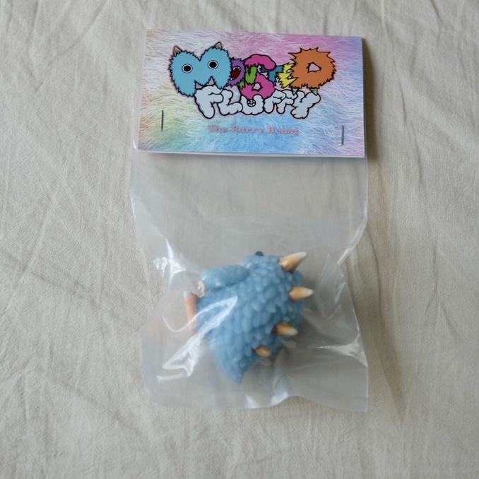 Mini Fluffy Monster Blue By INSTINCTOY - uncle.moss - ThaiPick