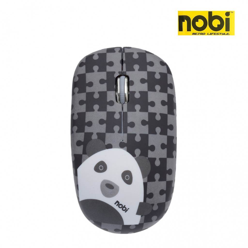 เมาส์ไร้สาย Wireless Optical Mouse NOBI (NM-53) - Black | Shopee Thailand