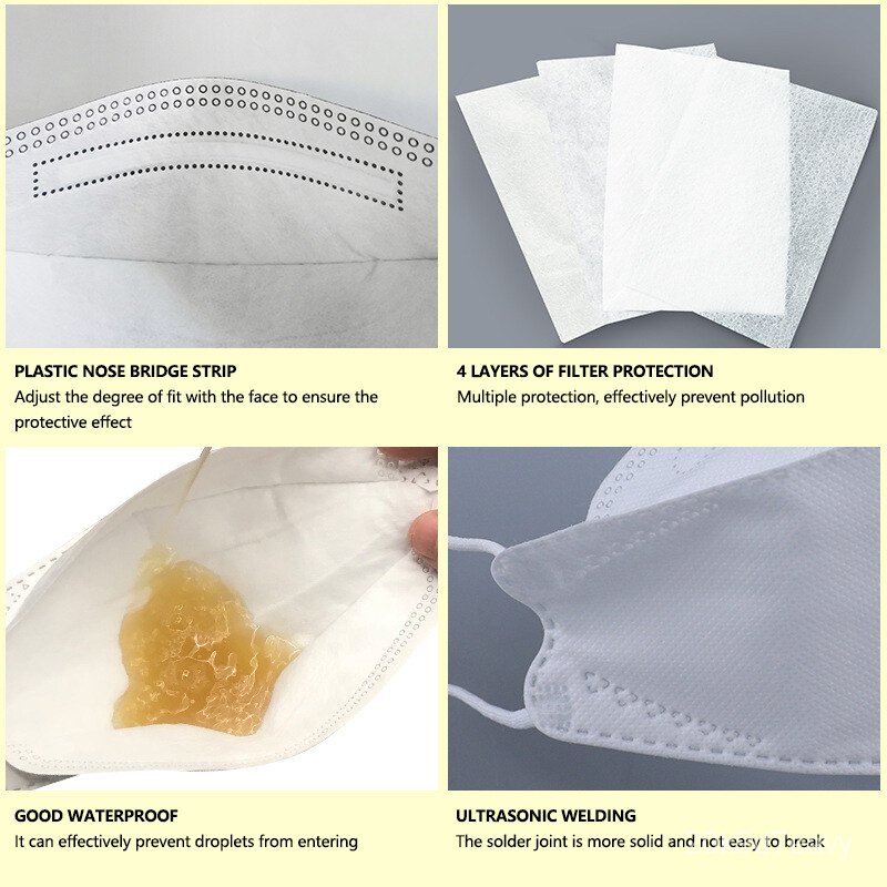 Ready StockZOCN 50 ชิ้น 50pcs KF94 for kids เด็ก เด็ก ๆ หน้ากากอนามัย ...