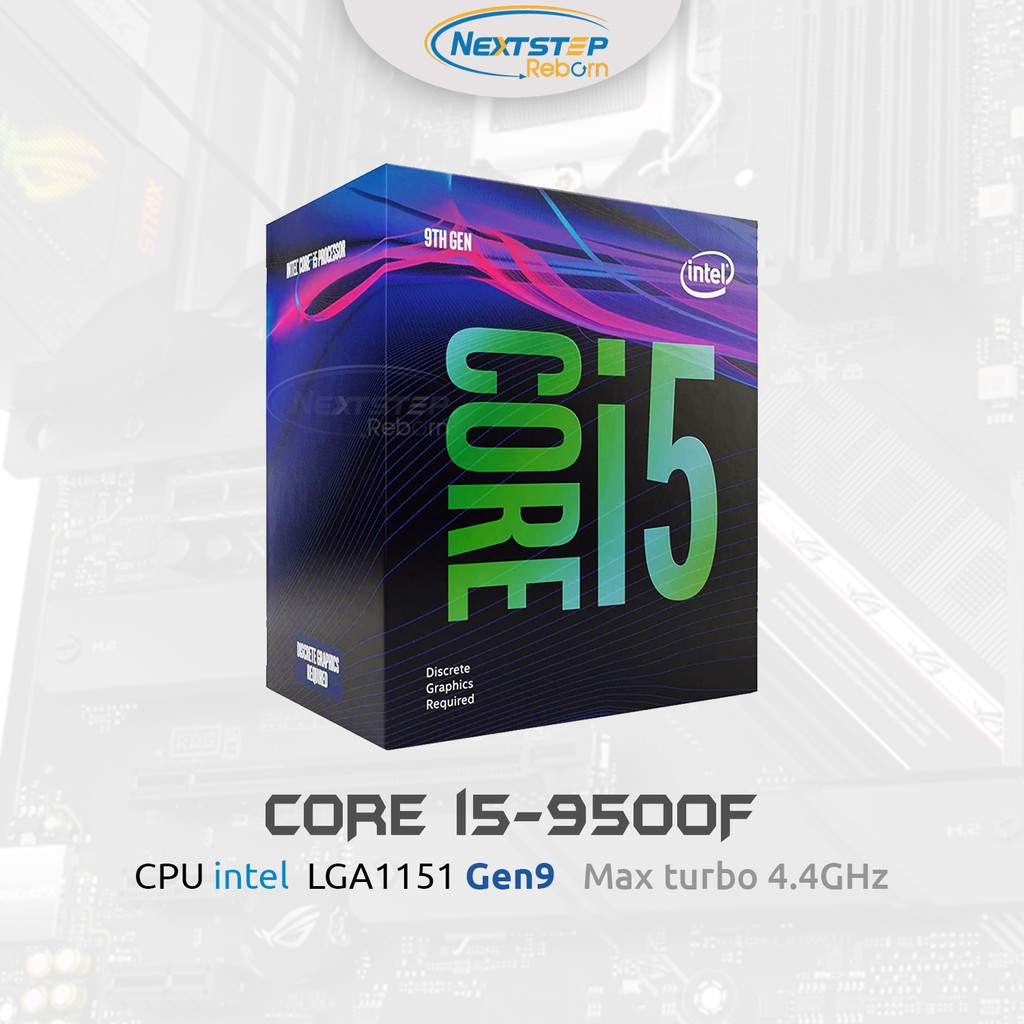 Cpu Core I5 9500F Gen9 LGA1151 6Core 6Thread รับประกันศูนย์ Synnex ถึง ...