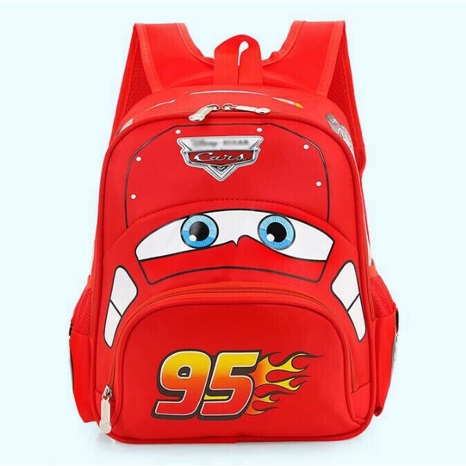 Lightning mcqueen Cars Kids School Book Bags Backpacks For Boys Girls ...