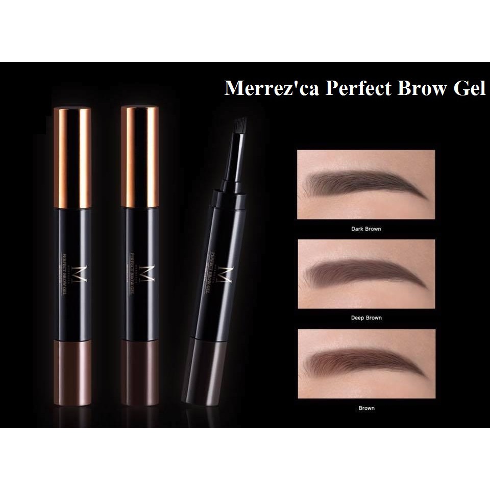 Merrezca perfect brow gel เขียนคิ้วเจล Merrez'ca เมอเรซก้า - jjcompany ...