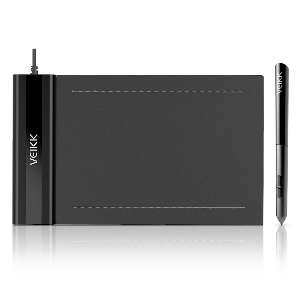 new VEIKK S640 Digital Graphics Drawing Tablet 6*4 inch Pen Tablet with ...