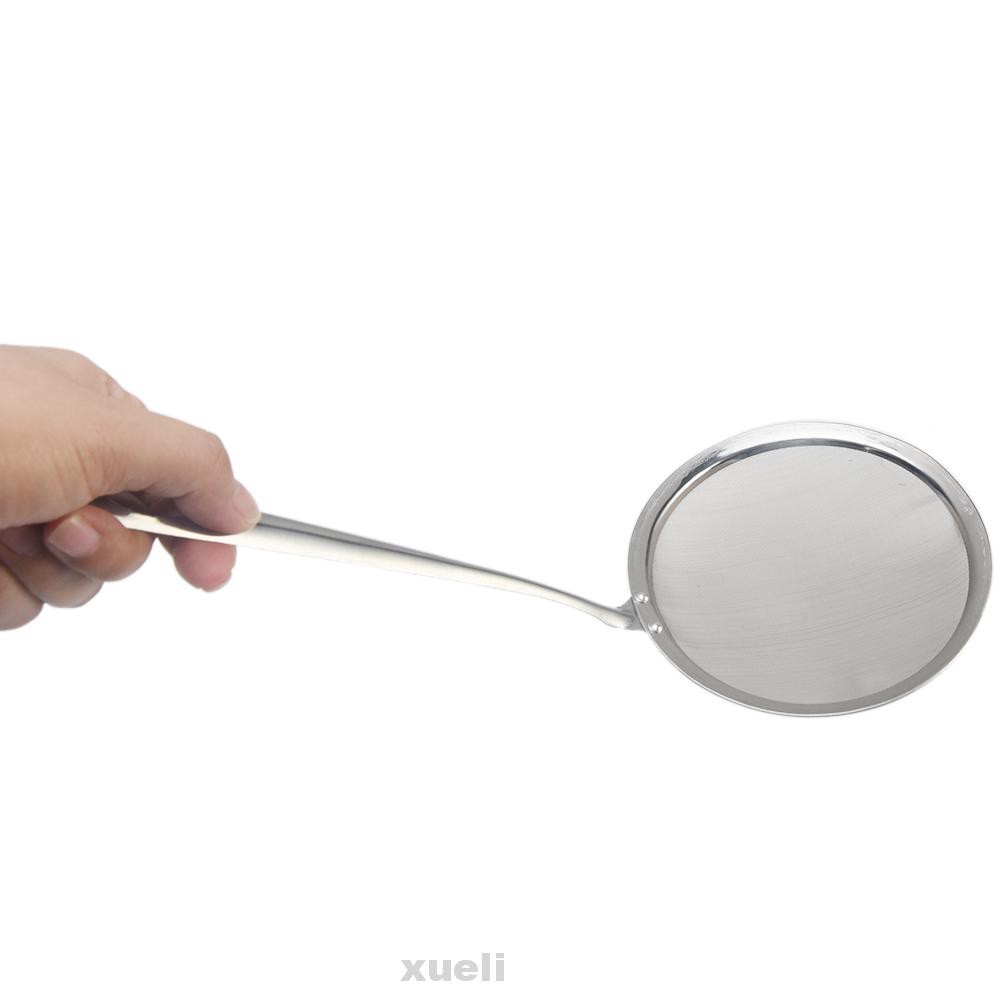 Big Stainless Steel Fine Mesh Strainer Flour Colander Sieve Kitchen ...