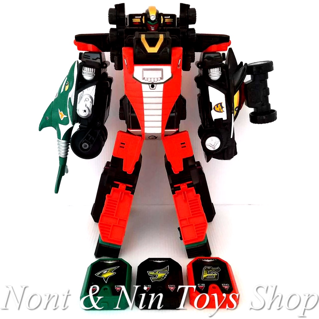 Engine Sentai Go-Onger DX Engine Gattai Gunbir-Oh .. หุ่นจระเข้ ขบวนการเอนจิน โกออนเจอร์ (เบอร์ ...