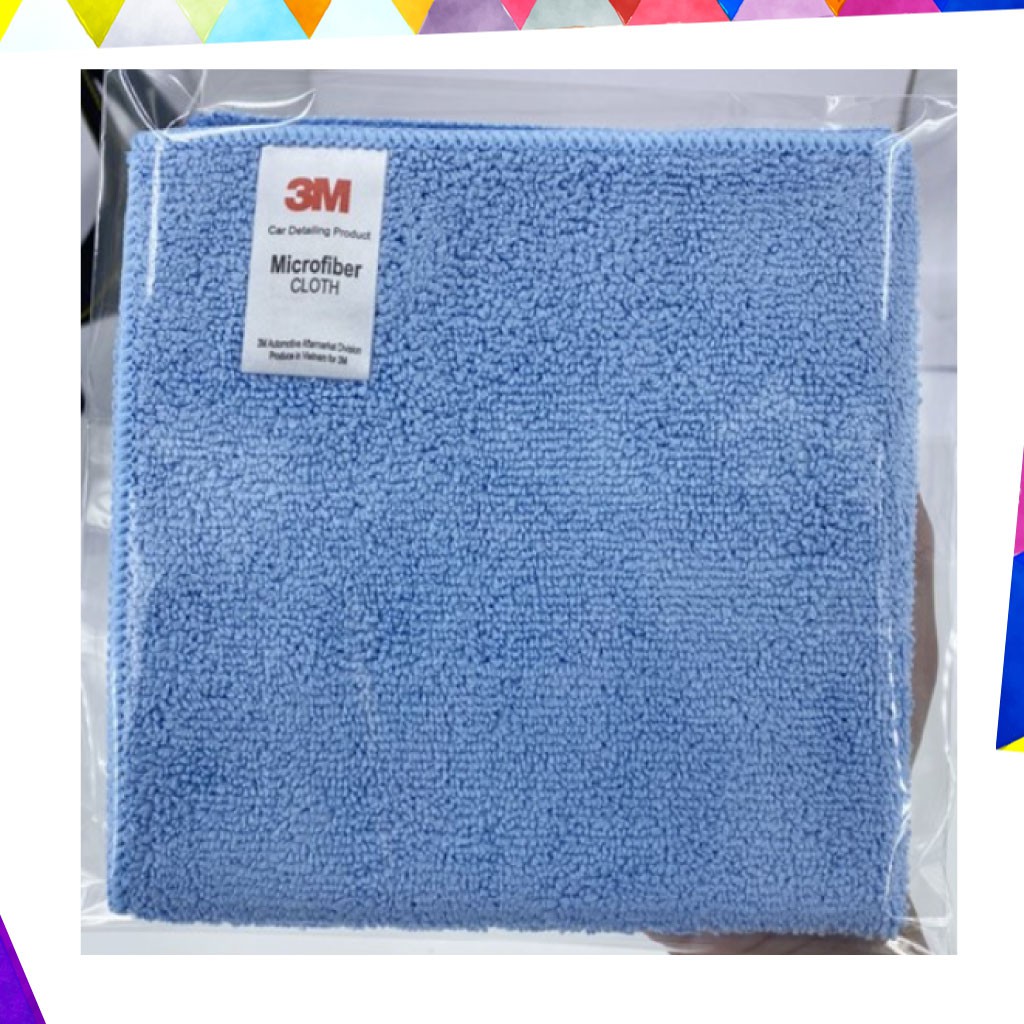 3M Microfiber Cloth ผ้าไมโครไฟเบอร์ ผ้าเช็ดรถ ผ้าอเนกประสงค์ ขนาด 30x30 ...