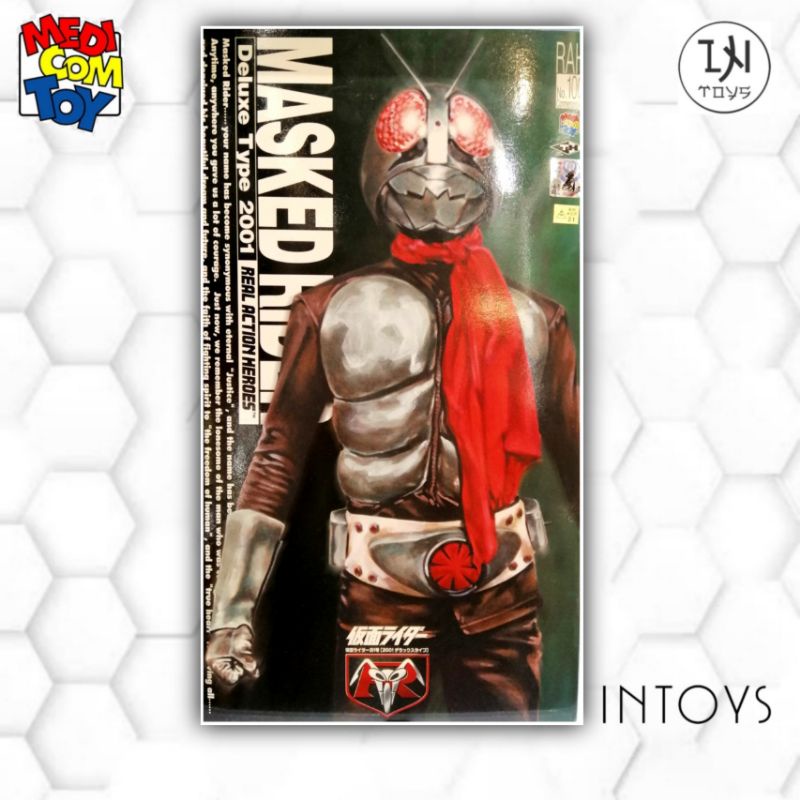 RAH DX - MASKED RIDER V1 / KAMEN RIDER V1 DELUXE TYPE 2001 ( No.100 ) 1/6 Real Action Heroes ...