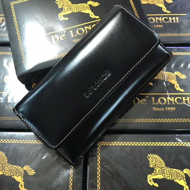 กระเป๋าสตางค์ De'Lonchi หนังแท้ พร้อมกล่อง - glofza_1 - ThaiPick